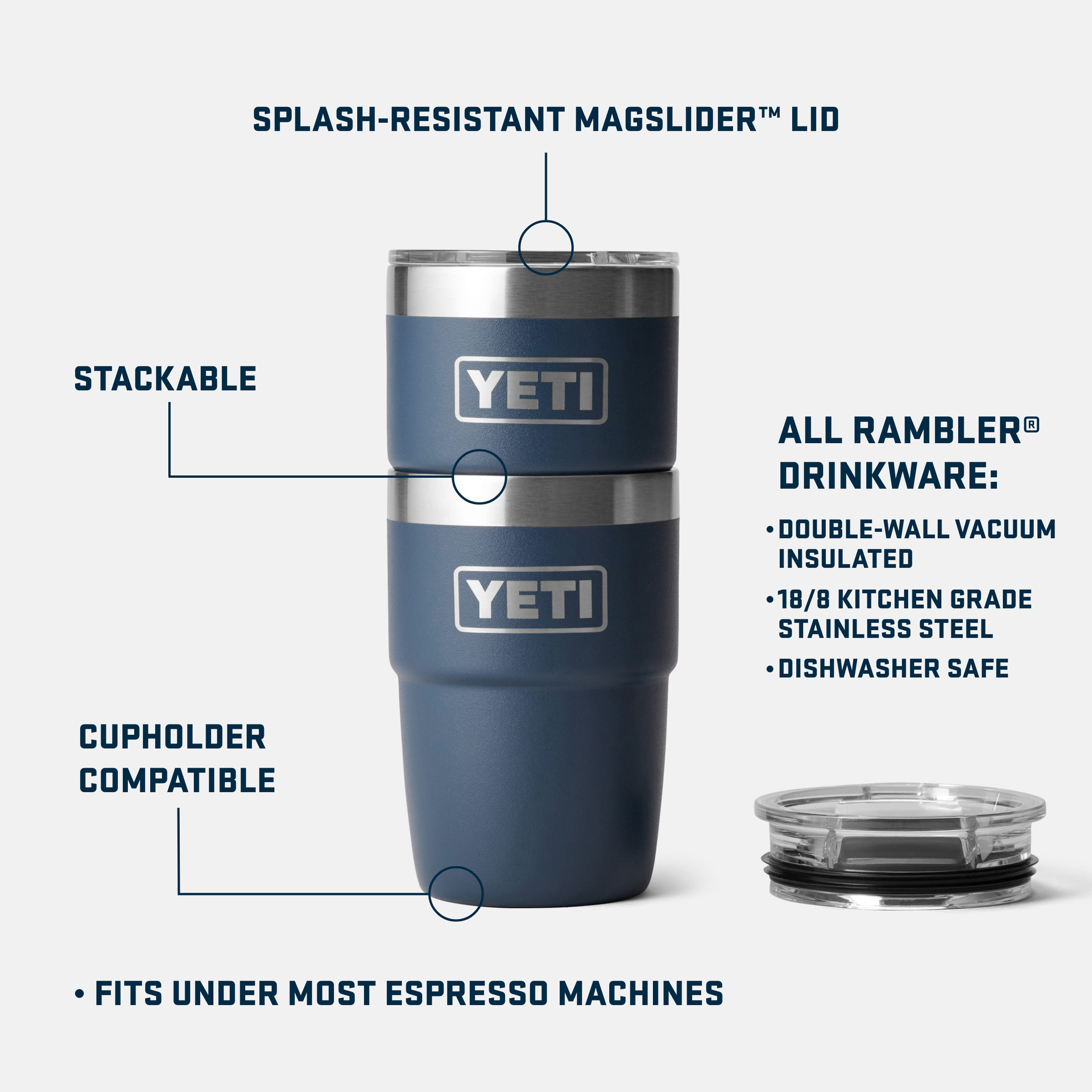 YETI Rambler 8 oz Stackable Cup