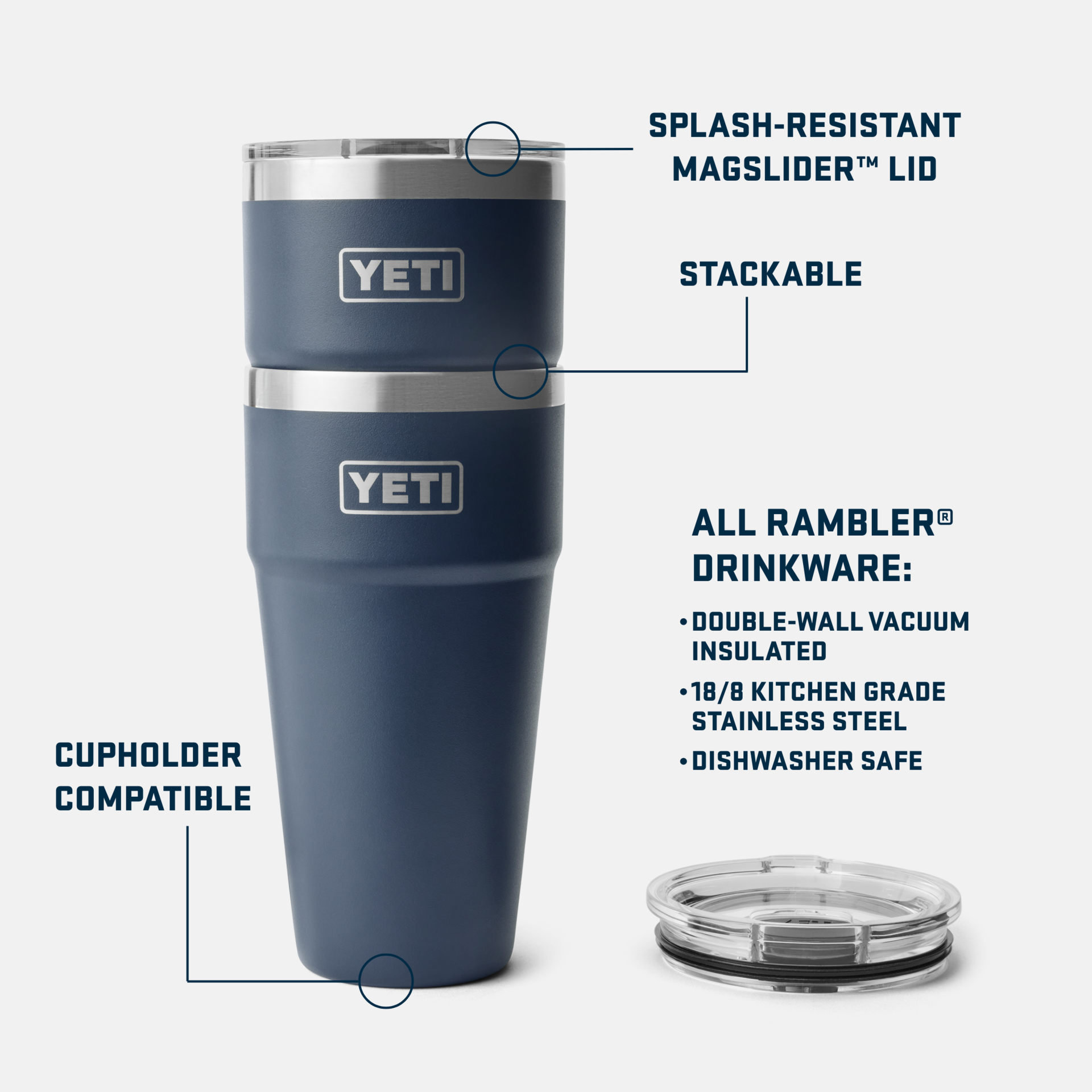 YETI Rambler 30 oz Stackable Cup