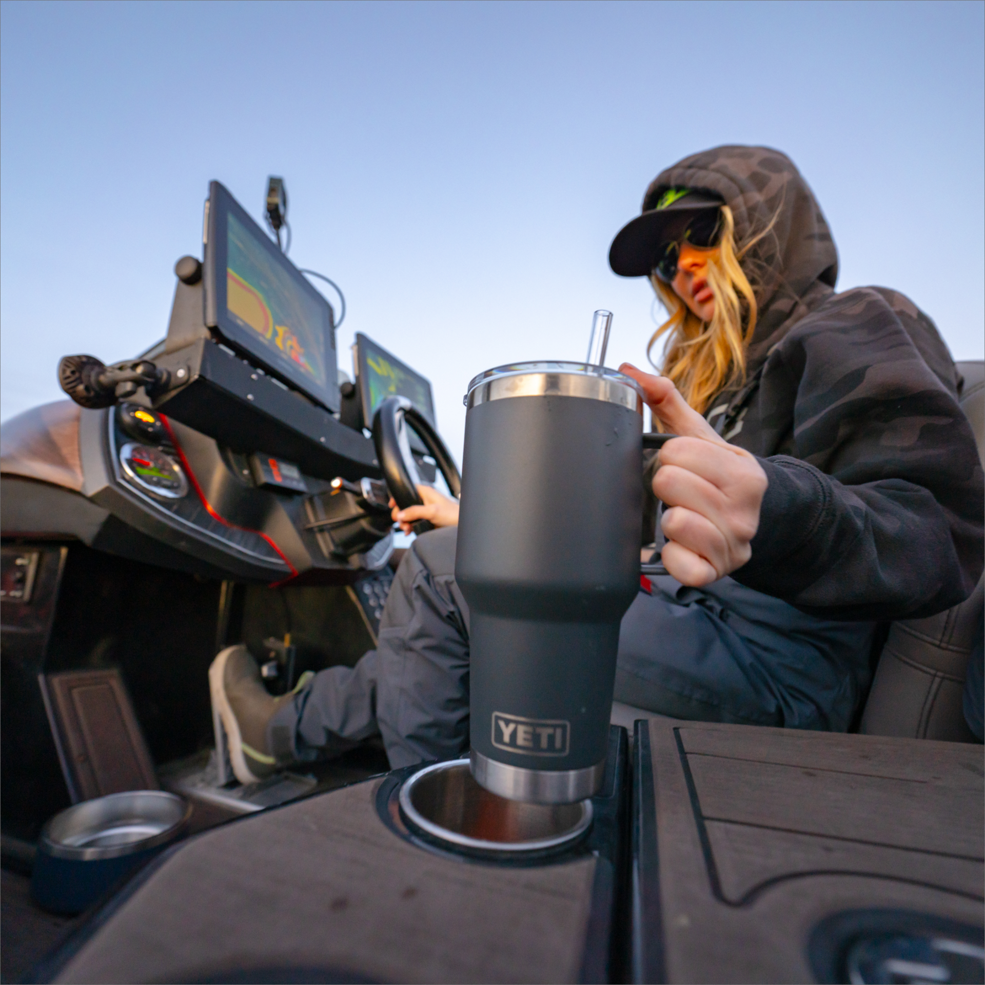 YETI Rambler 35 oz Straw Tumbler with Lid