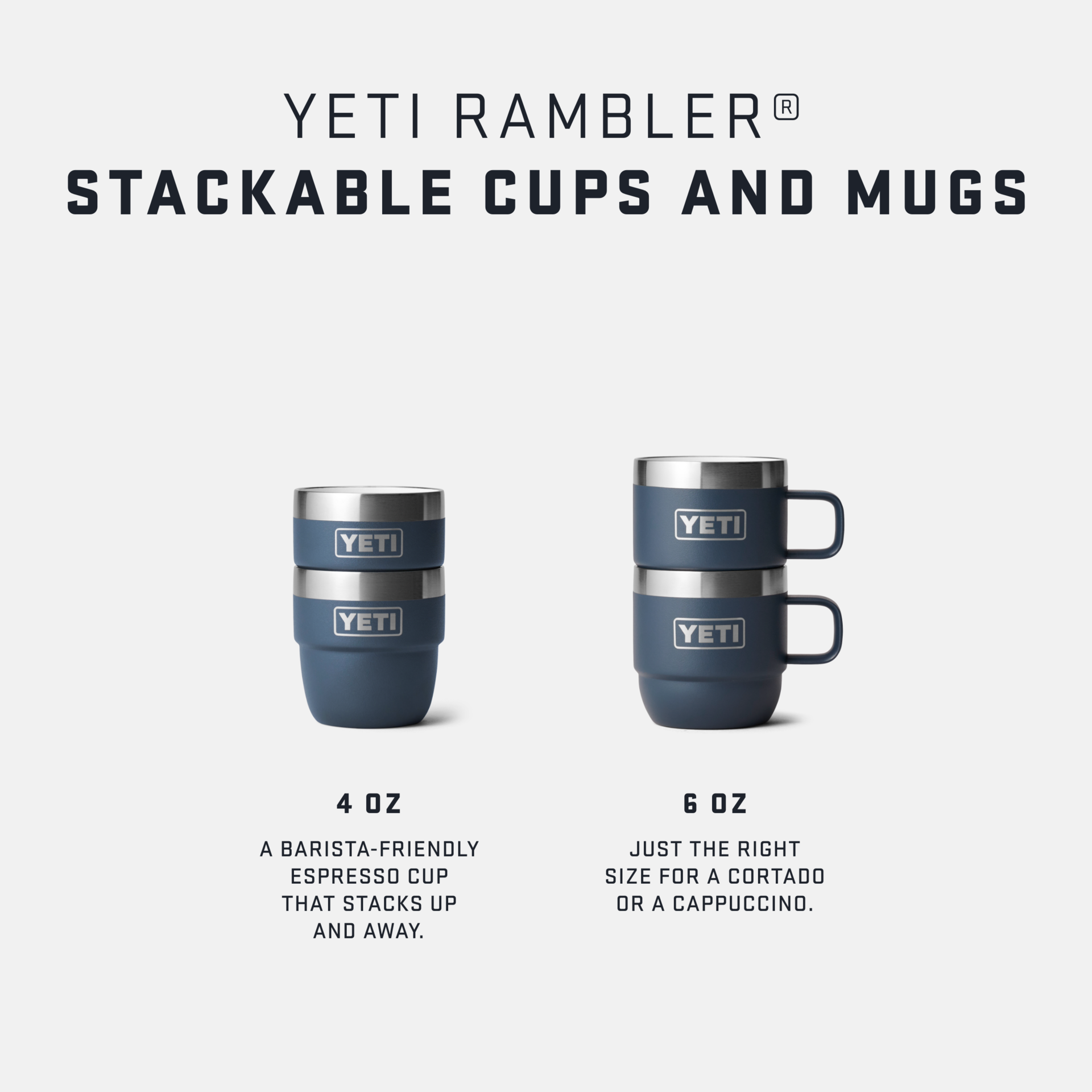 YETI 6 oz Stackable Mugs